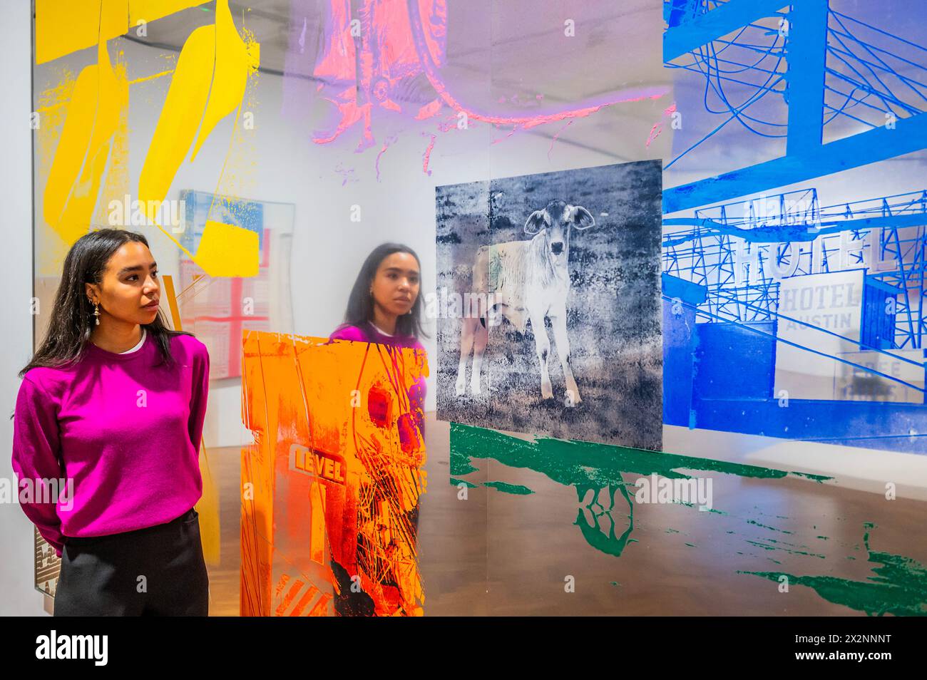 London, UK. 23rd Apr, 2024. Level Revel/ROCI USA (Wax Fire Works), 1990 ...