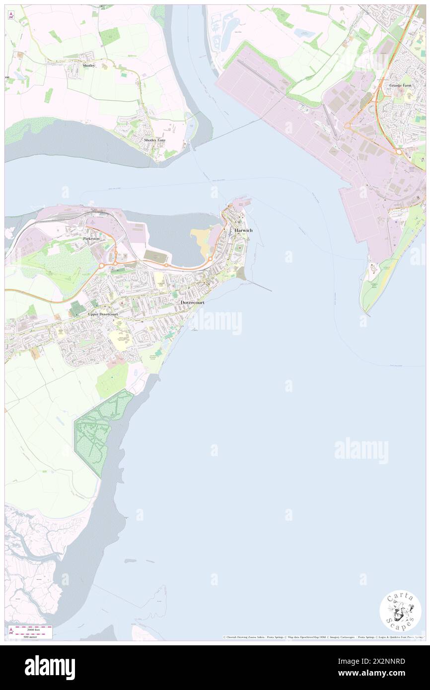Dovercourt Bay, Essex, GB, United Kingdom, England, N 51 55' 51'', N 1 ...