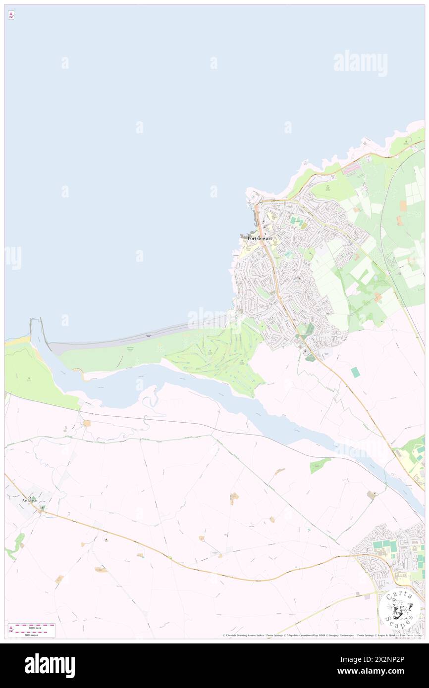 Portstewart Beach, Causeway Coast and Glens, GB, United Kingdom ...