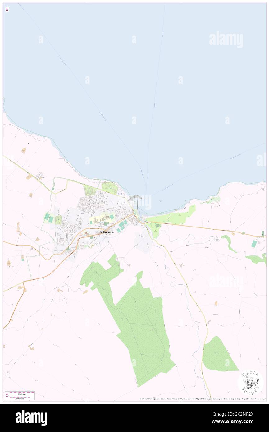 Ballycastle Marina, Causeway Coast and Glens, GB, United Kingdom ...