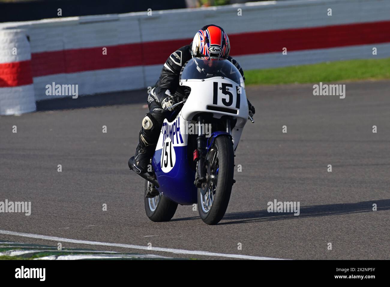 Richard Aldous, Rob North Triumph Trident, Hailwood Trophy featuring ...
