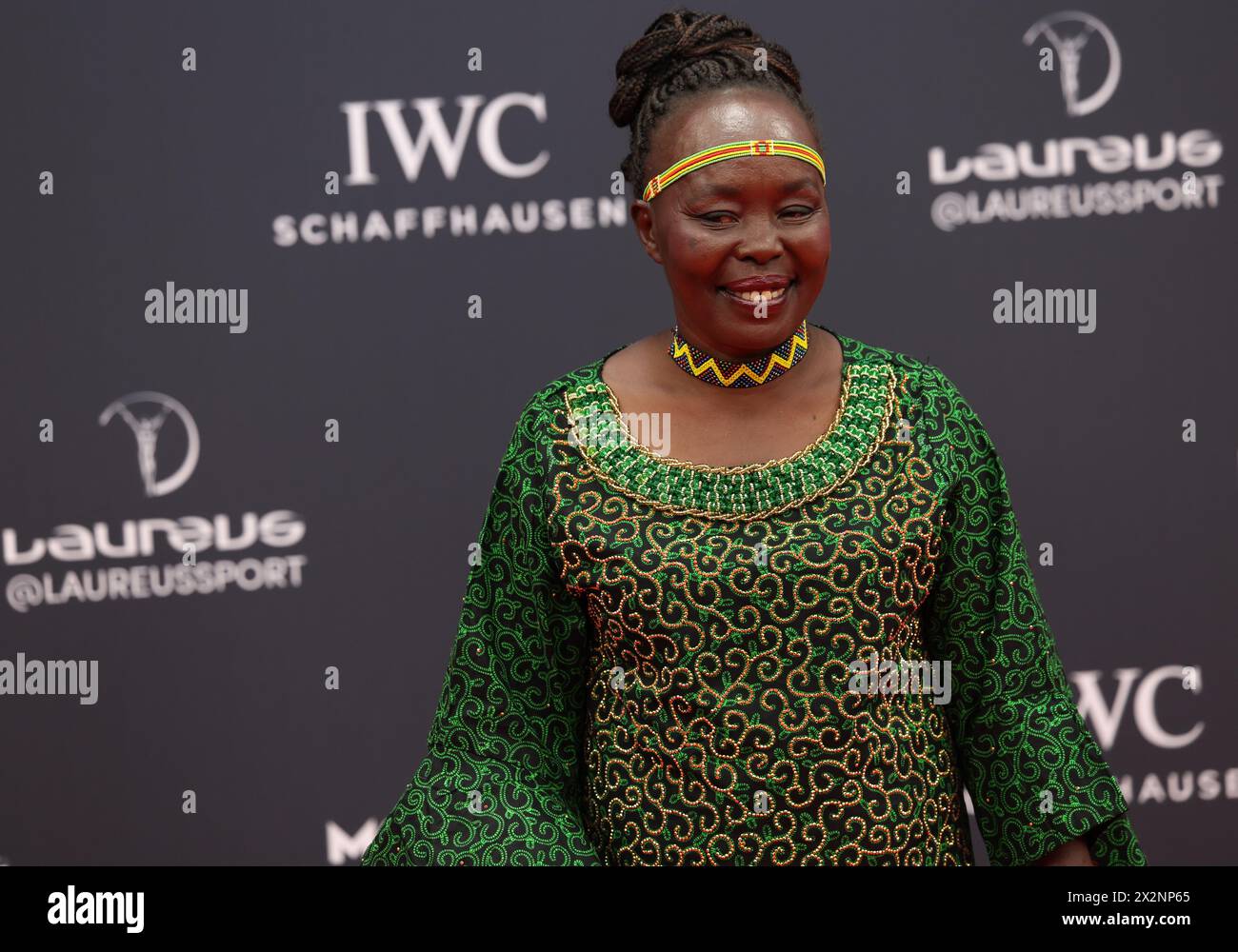 Madrid, Spain. 22 April, 2024. Tegla Loroupe attending the red carpet ...