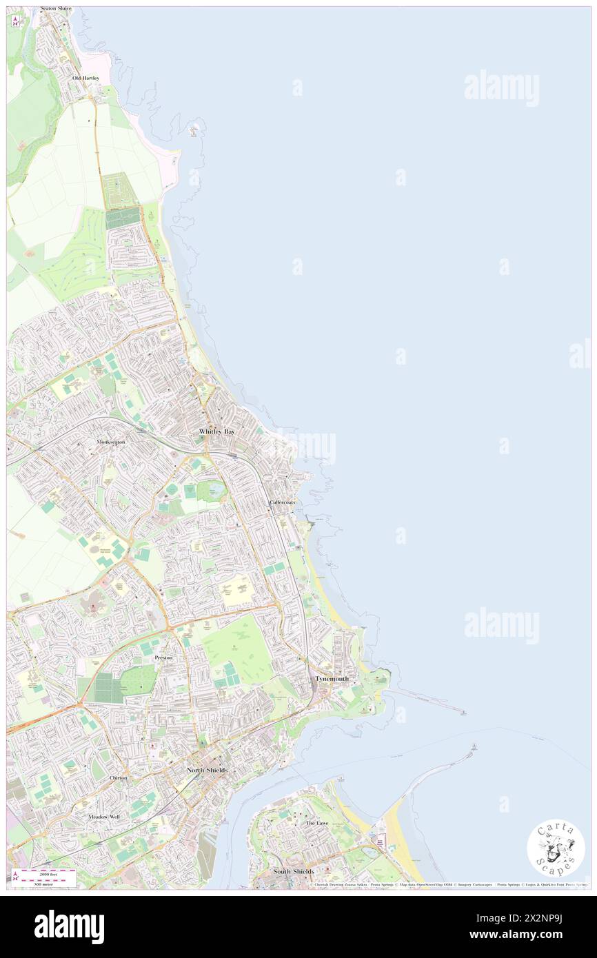 Table Rocks Bathing Pool, North Tyneside, GB, United Kingdom, England ...