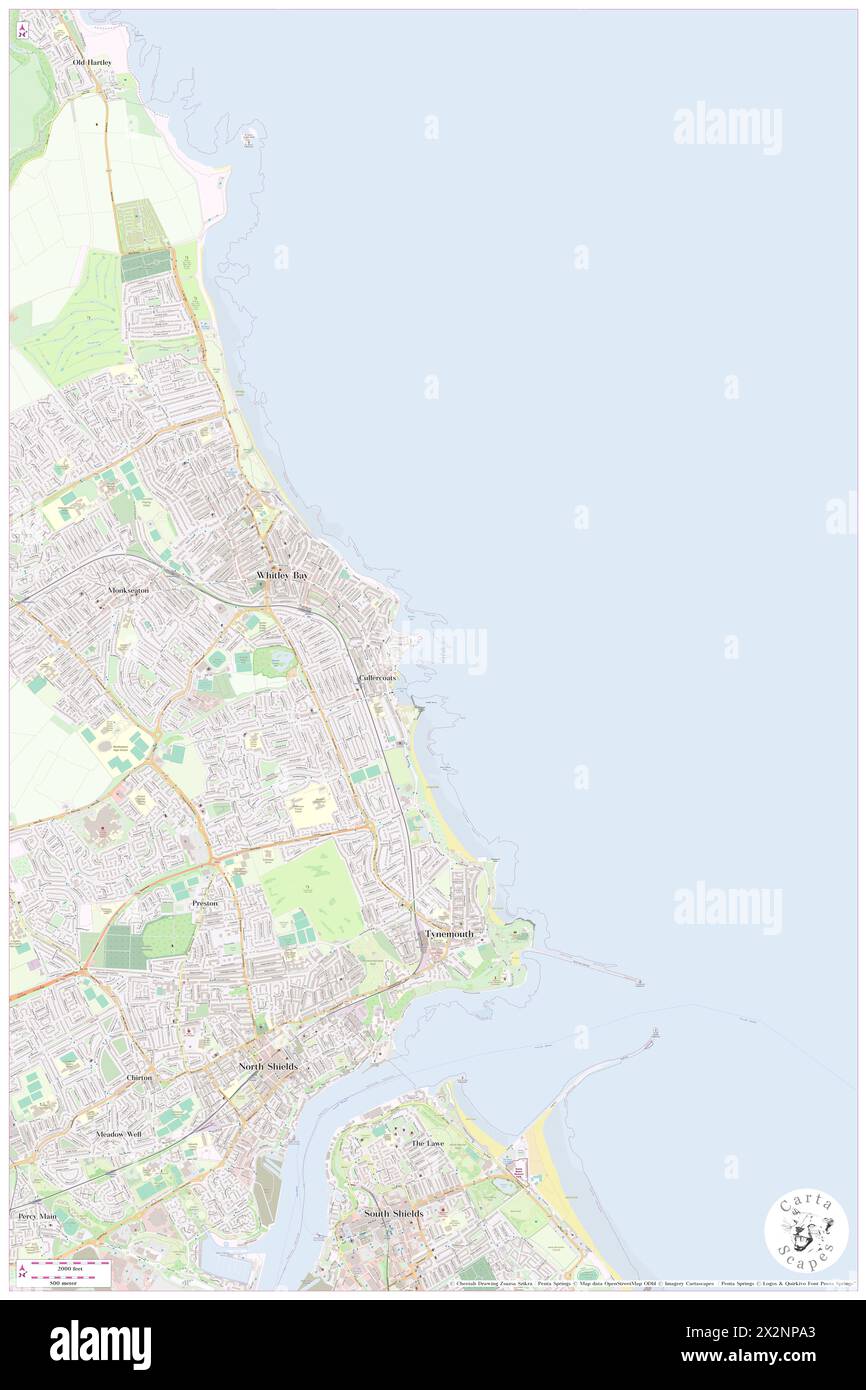 Warriors Gut, North Tyneside, GB, United Kingdom, England, N 55 2' 13 ...