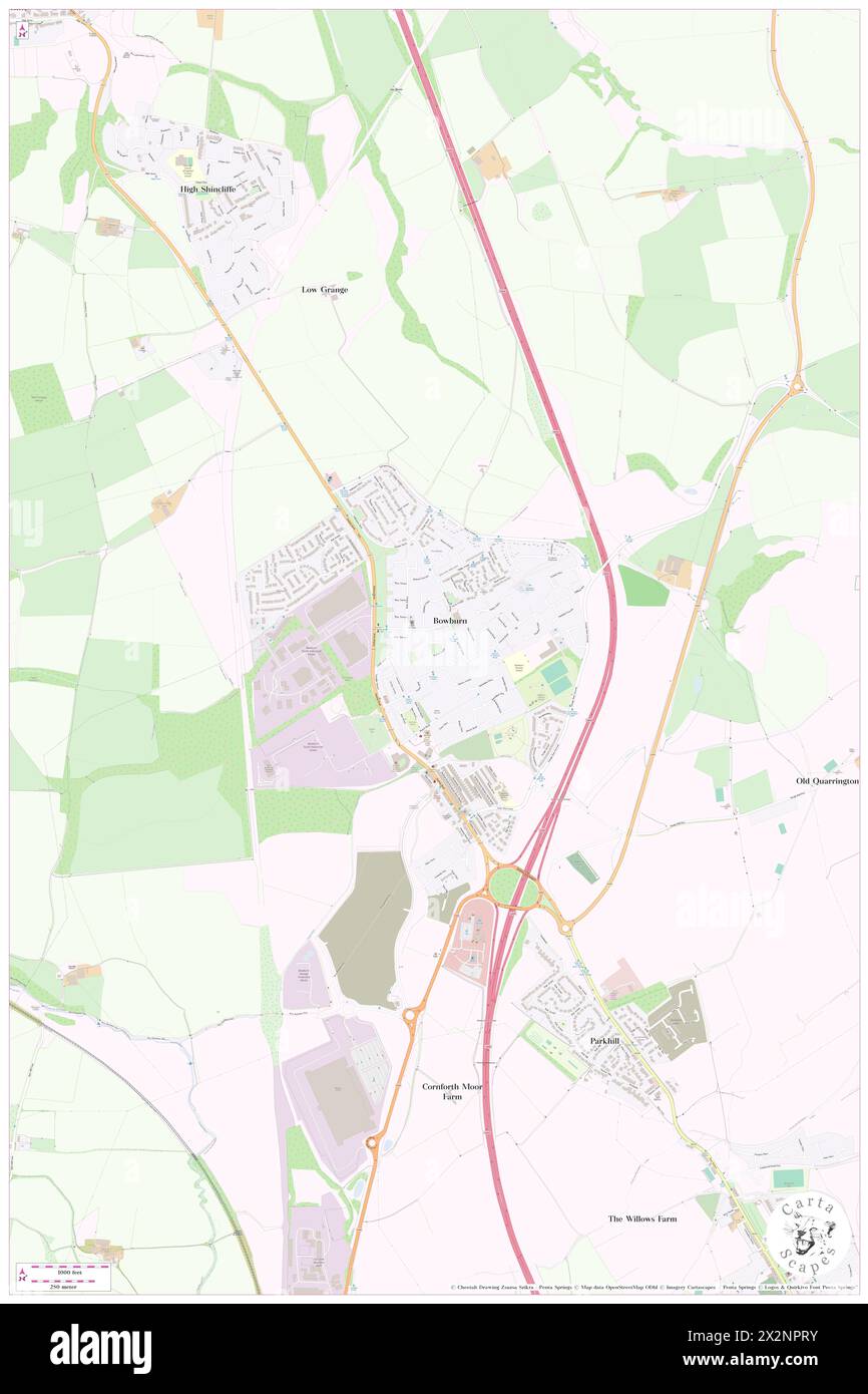 Bowburn, County Durham, GB, United Kingdom, England, N 54 44' 18'', S 1 ...