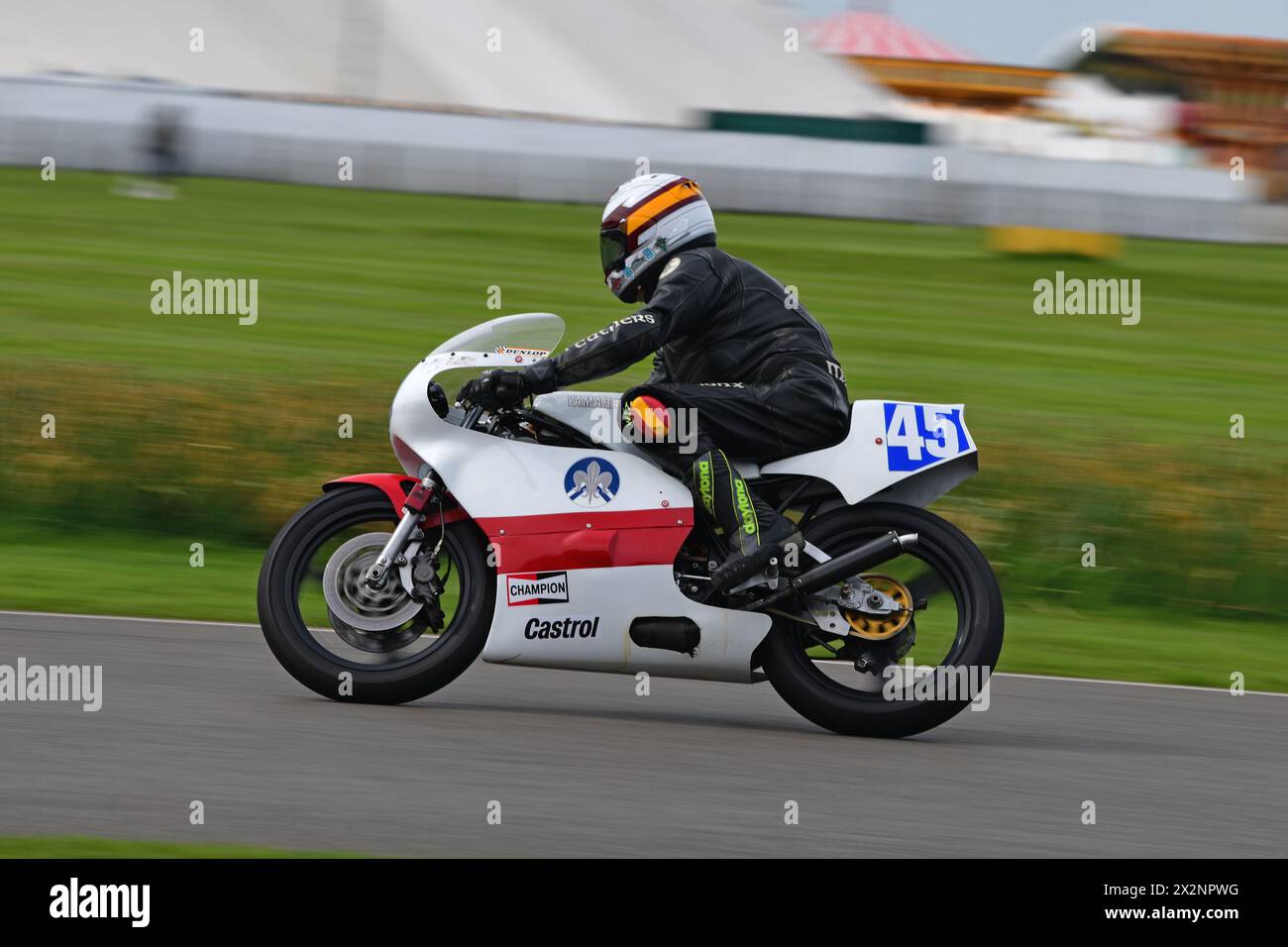 Seb Perez, Yamaha TZ350G, Hailwood Trophy featuring the Sheene Trophy ...