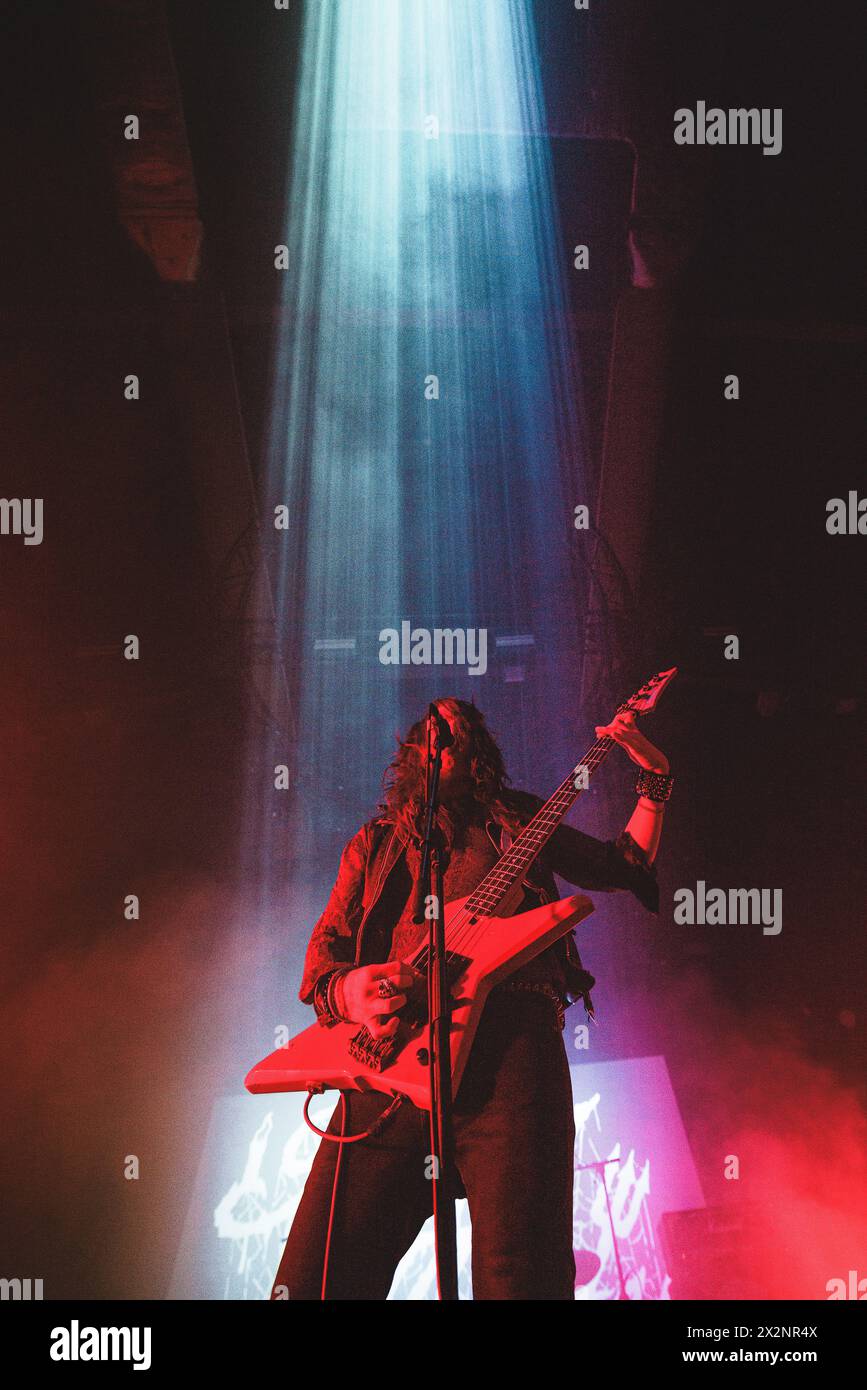 Tilburg, Netherlands. 21st, April 2024. The American black metal band ...