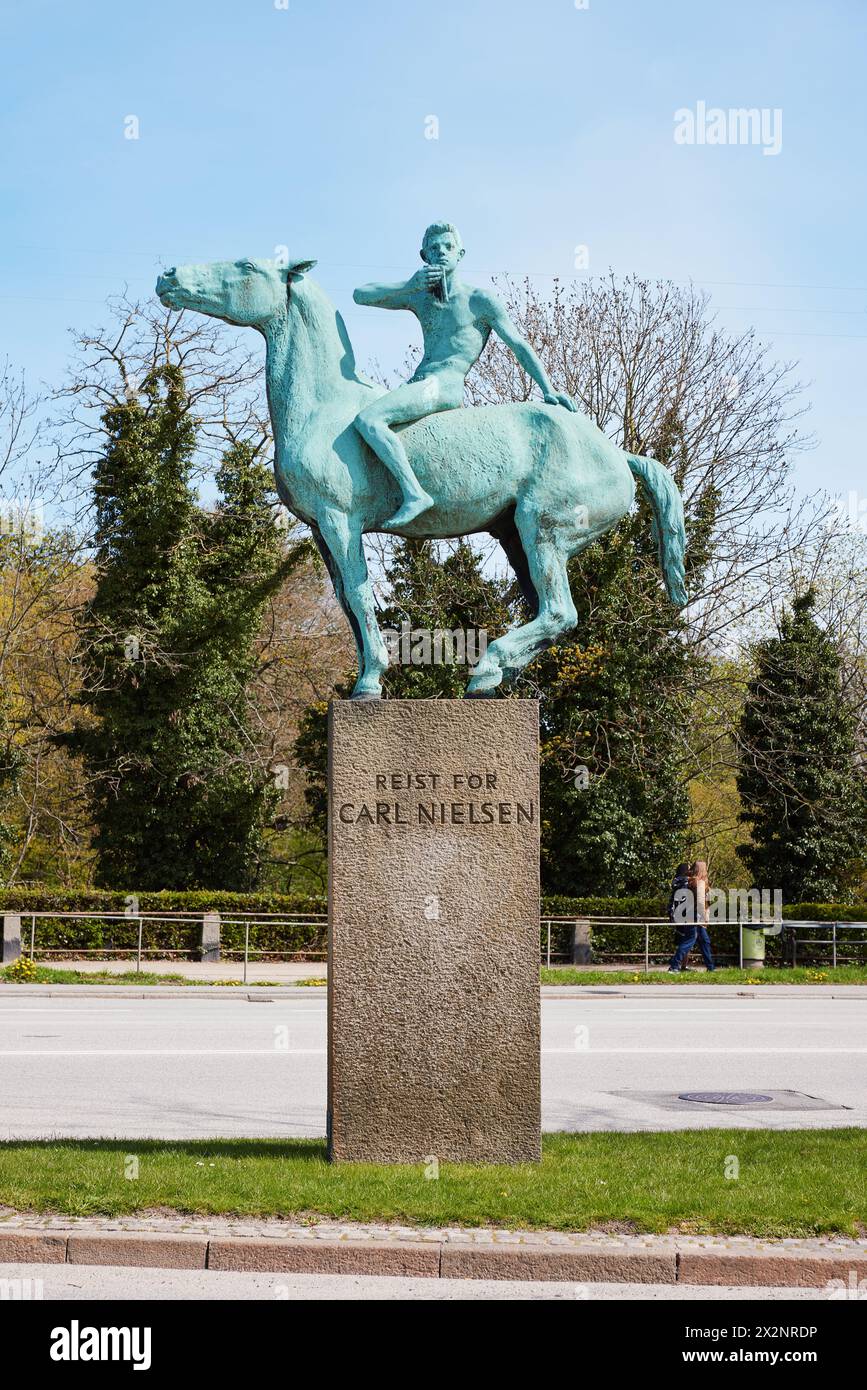 Carl Nielsen Monument by Anne Marie Carl Nielsen (1939); Copenhagen ...