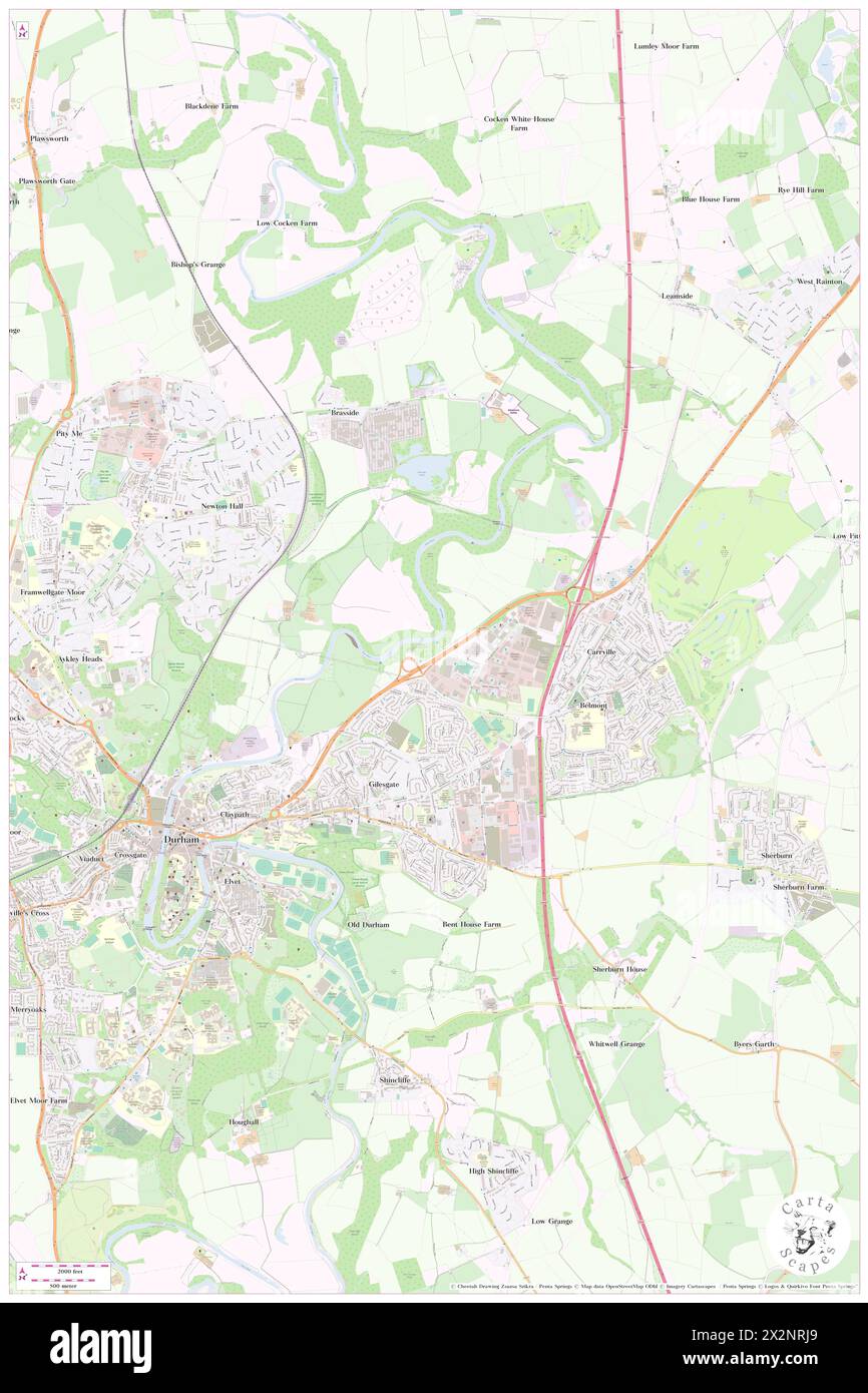Belmont, County Durham, GB, United Kingdom, England, N 54 47' 23'', S 1 ...