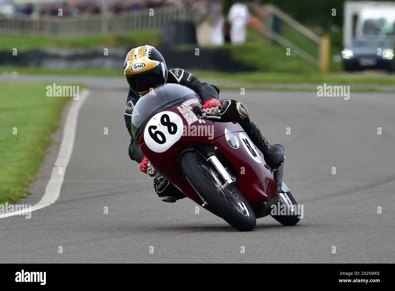 Michael Russell, Norton Manx Commando, Hailwood Trophy featuring the ...