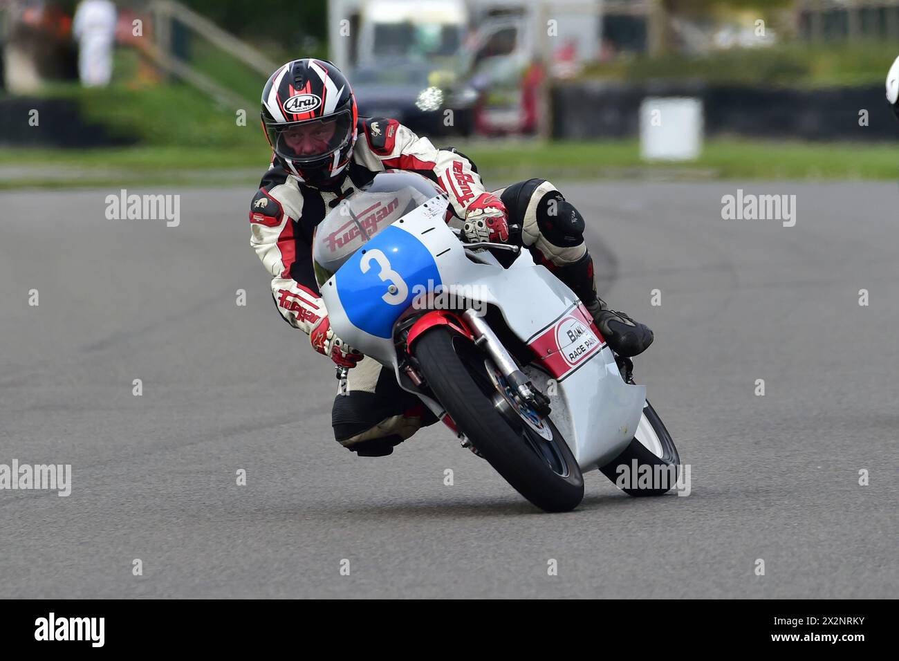 Nick Bedford, Harris Yamaha TZ350G, Hailwood Trophy featuring the ...