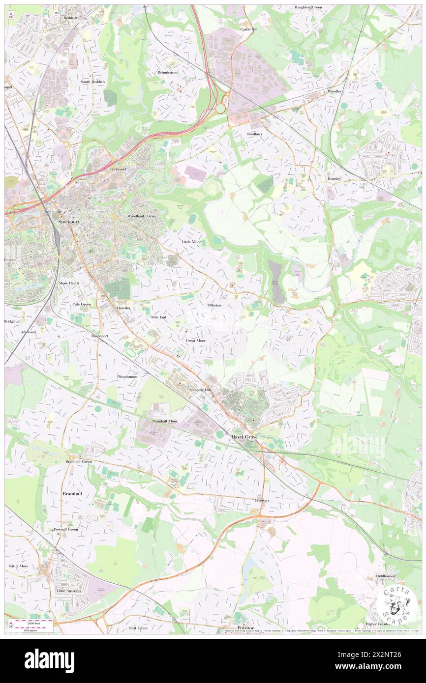 Offerton, Borough of Stockport, GB, United Kingdom, England, N 53 23 ...