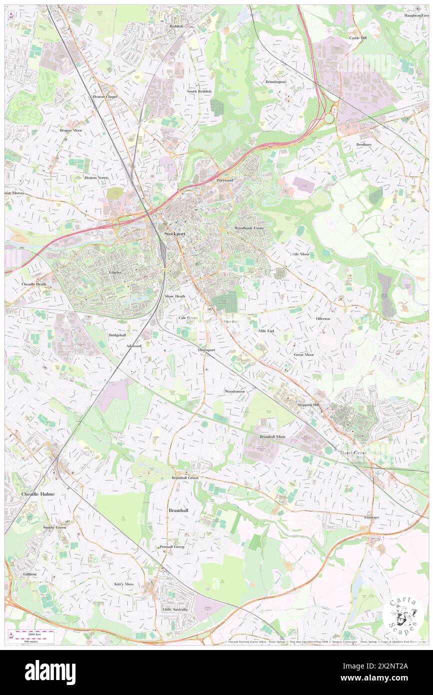 Heaviley, Borough of Stockport, GB, United Kingdom, England, N 53 23 ...