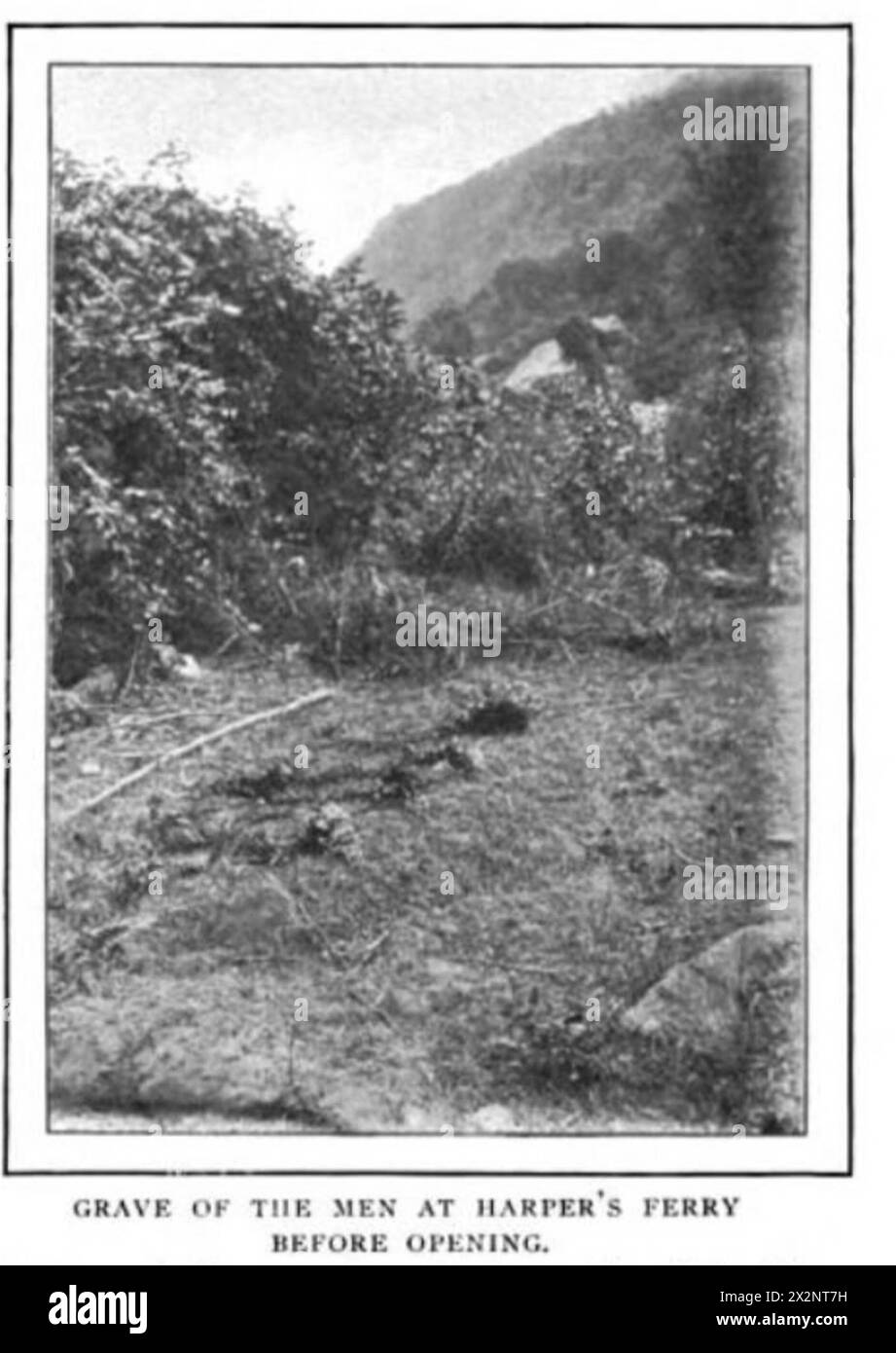 John Brown's raid on Harpers Ferry Stock Photo - Alamy