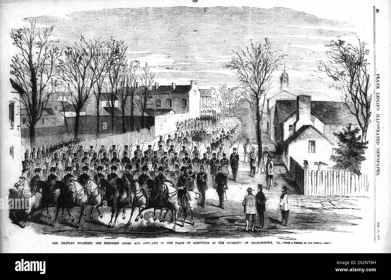 John Brown's raid on Harpers Ferry Stock Photo - Alamy