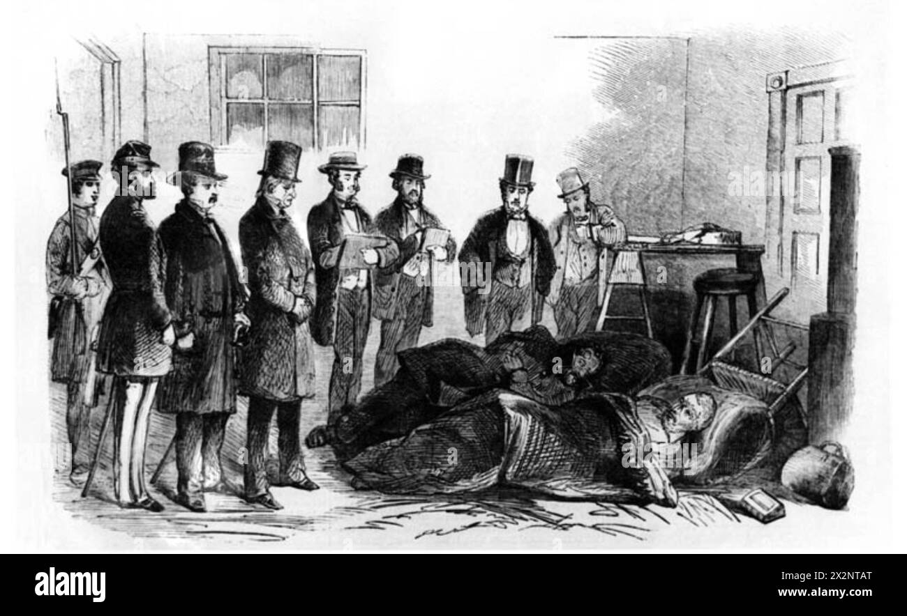 John Brown's raid on Harpers Ferry Stock Photo - Alamy