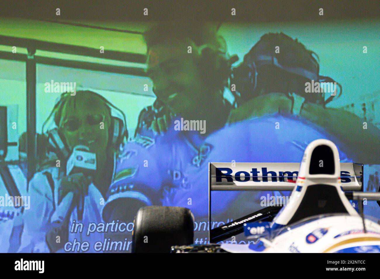 Reportage - AYRTON SENNA FOREVER - Mostra Williams Renault Ayrton Senna ...