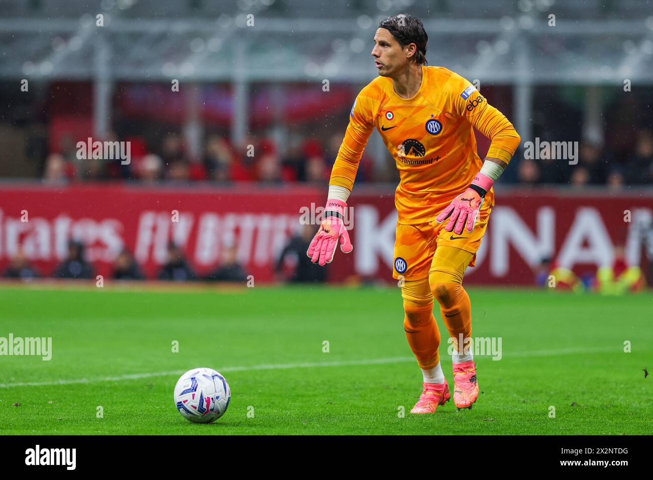 Yann Sommer of FC Internazionale seen in action during the Serie A 2023 ...