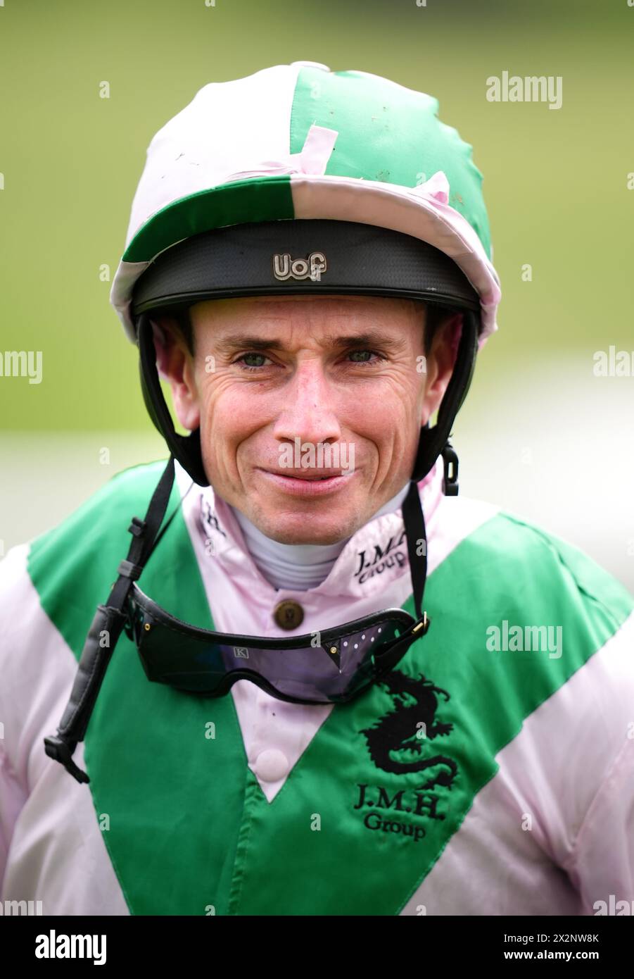 Jockey Ryan Moore after the Lilley Plummer Risks City & Suburben ...
