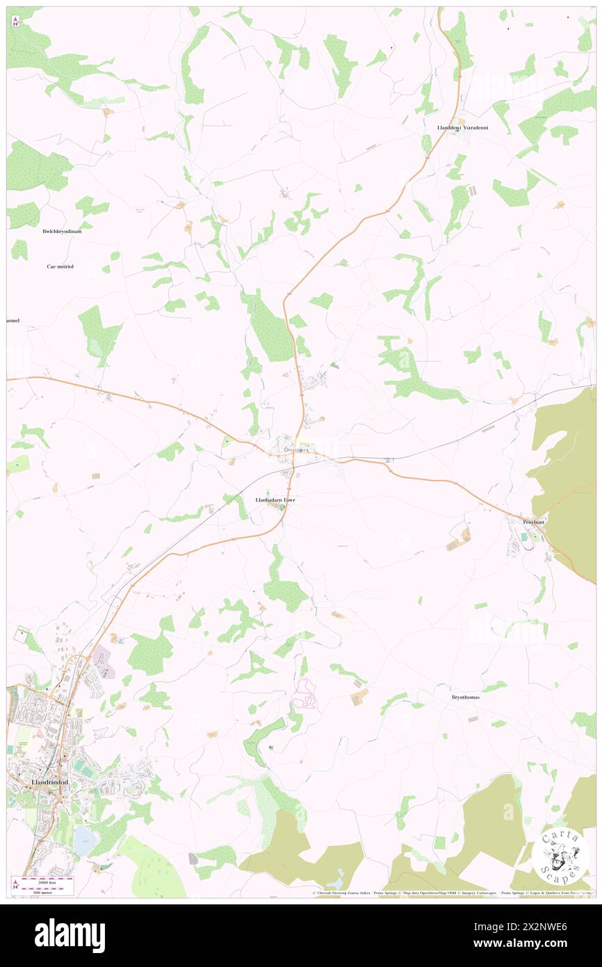 Crossgates, Sir Powys, GB, United Kingdom, Wales, N 52 16' 29'', S 3 20 ...