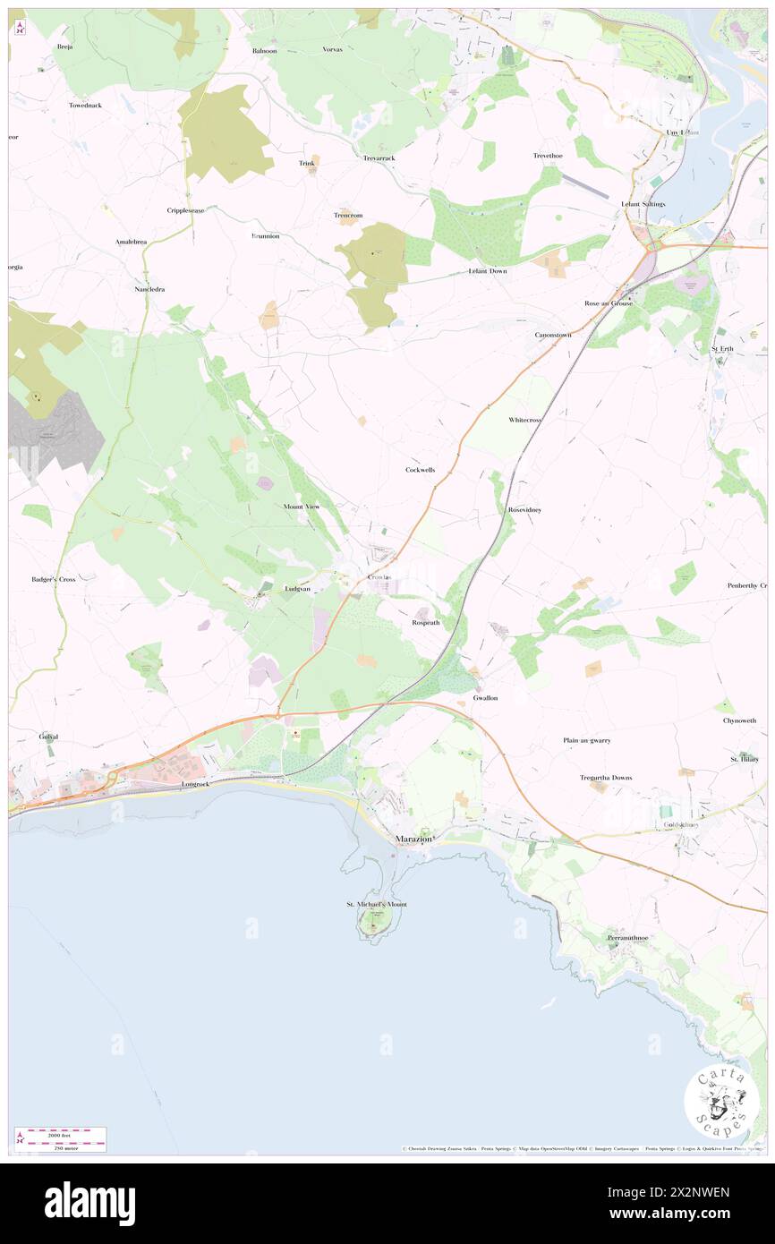 Crowlas, Cornwall, GB, United Kingdom, England, N 50 8' 44'', S 5 28 ...