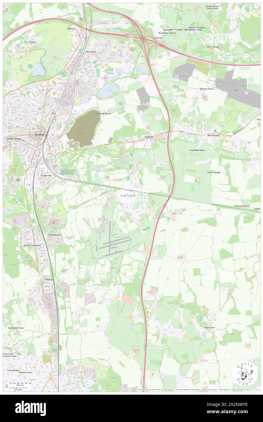 South Nutfield, Surrey, GB, United Kingdom, England, N 51 13' 30'', S 0 ...