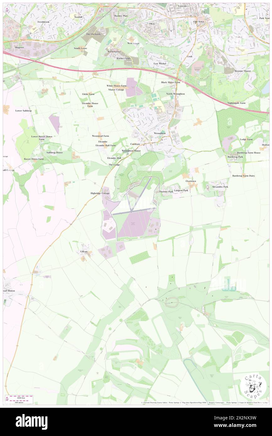 RAF Wroughton, Borough of Swindon, GB, United Kingdom, England, N 51 30 ...