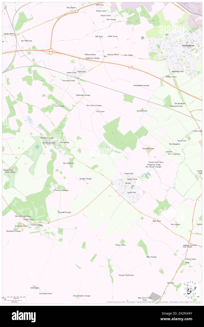 Nun Cotham Priory, Lincolnshire, GB, United Kingdom, England, N 53 35 ...