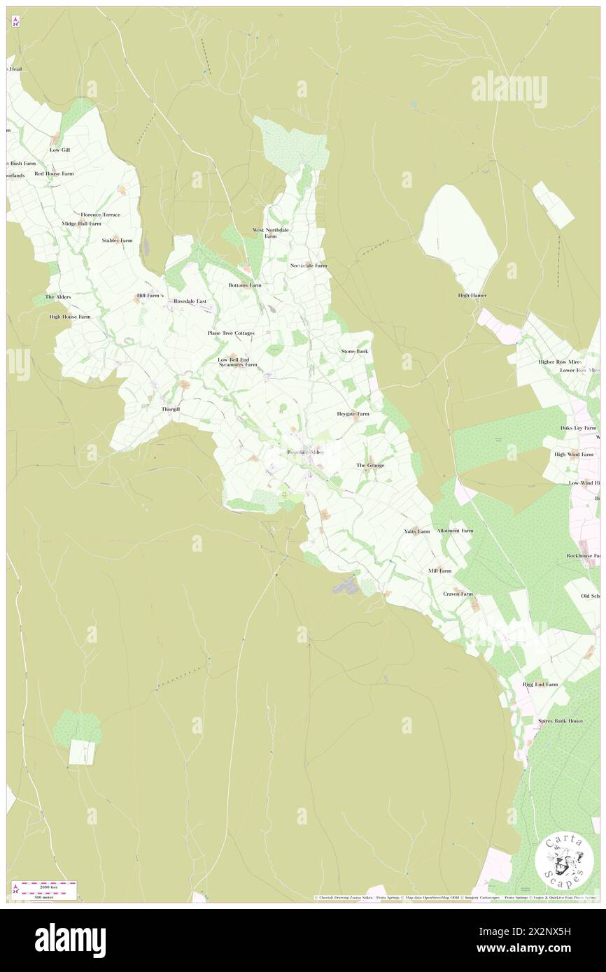 Rosedale Priory, North Yorkshire, GB, United Kingdom, England, N 54 21 ...