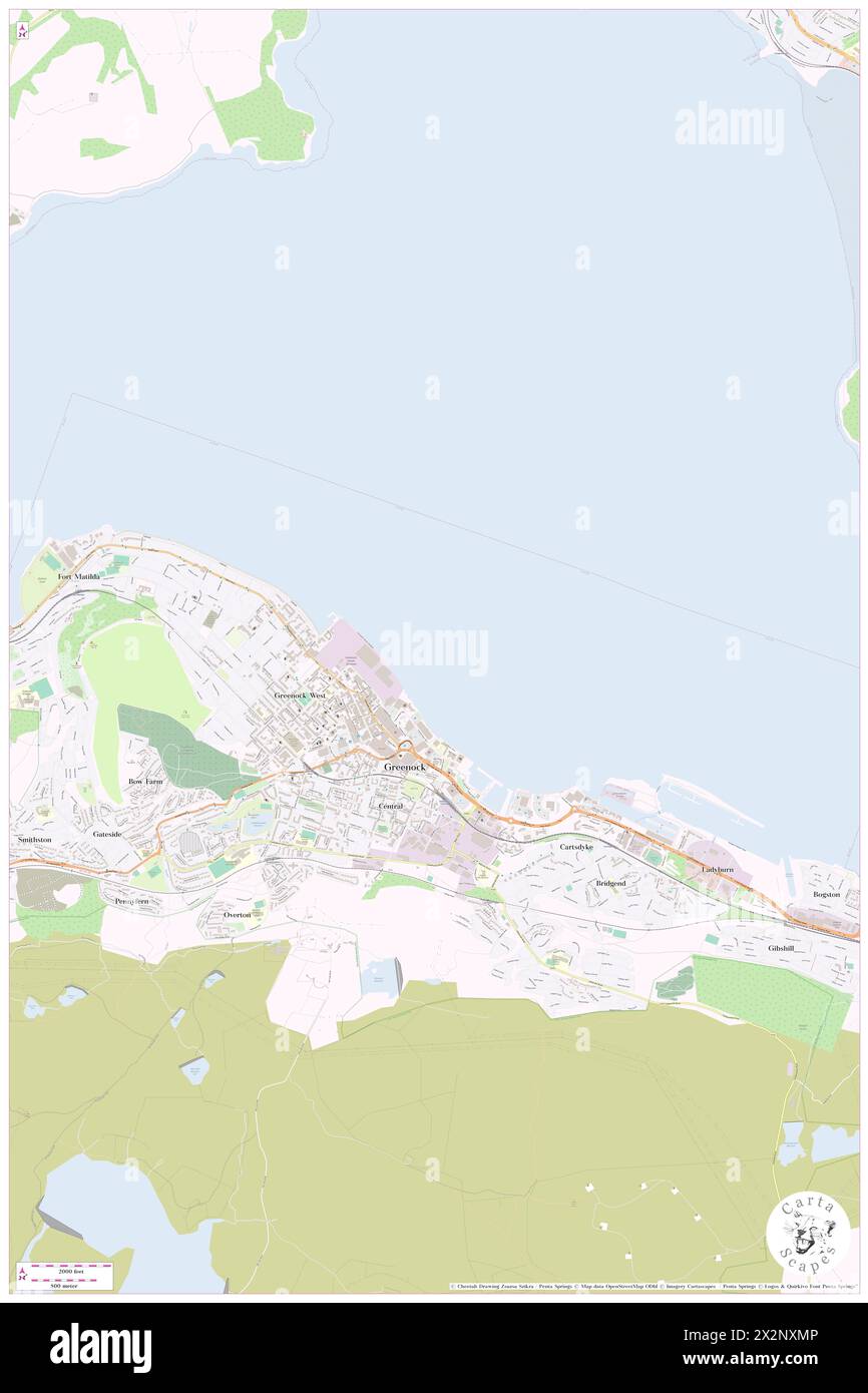 Tail of Bank, Inverclyde, GB, United Kingdom, Scotland, N 55 57' 17 ...