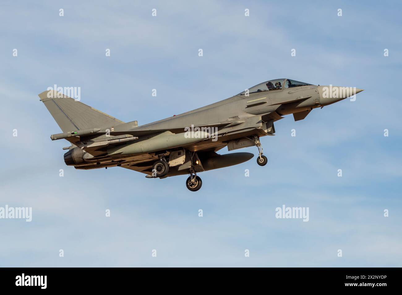 Military aviation, Eurofighter Typhoon fighter plane Stock Photo - Alamy