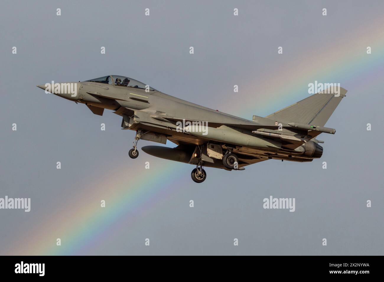 Military aviation, Eurofighter Typhoon fighter plane Stock Photo - Alamy