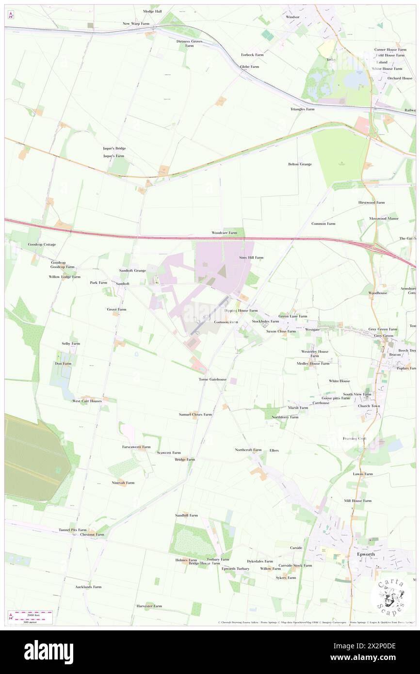 Sandtoft, GB, United Kingdom, N 53 33' 34'', S 0 51' 29'', map ...