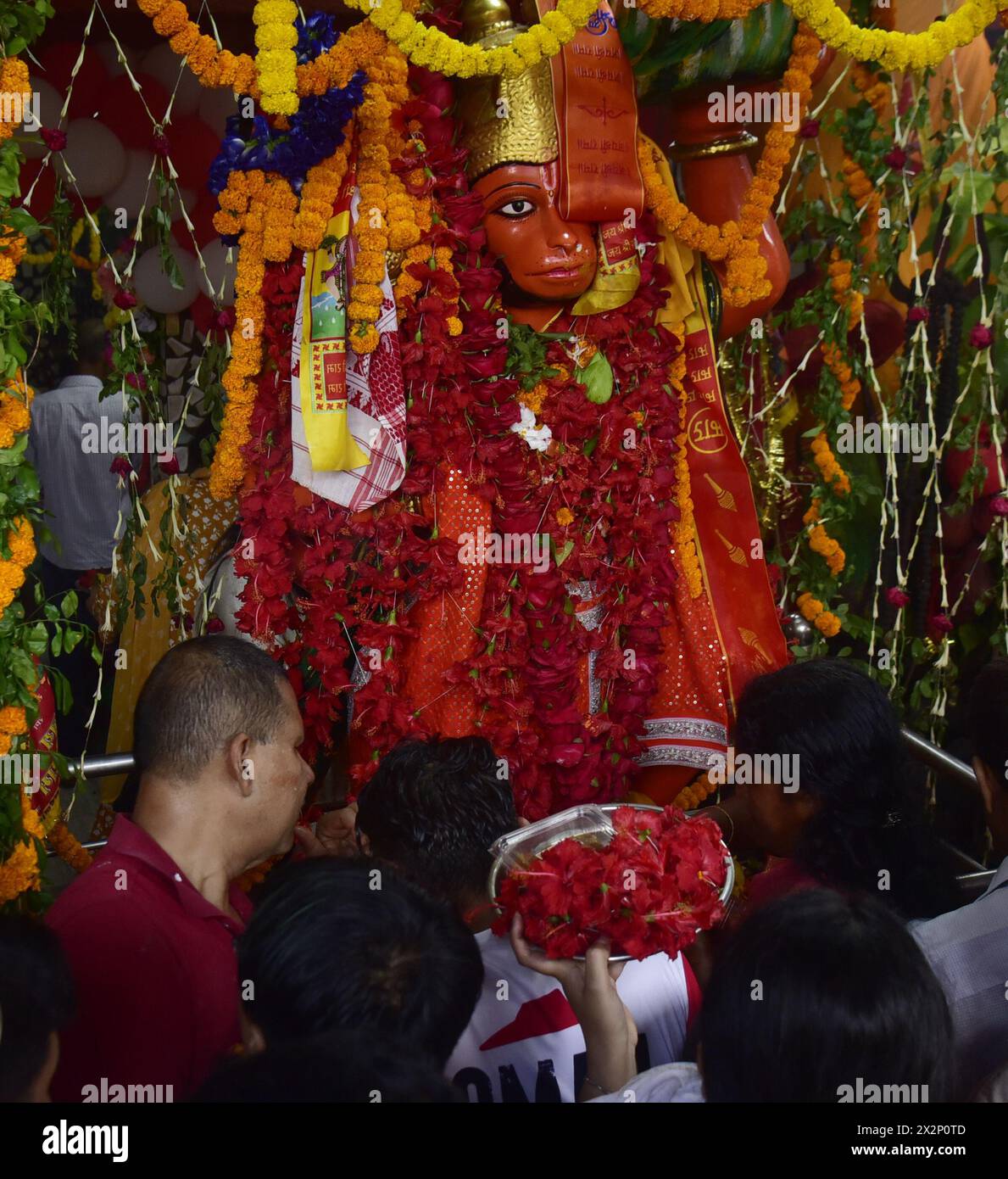 Hanuman jayanti assam 3 jpg hi-res stock photography and images - Alamy