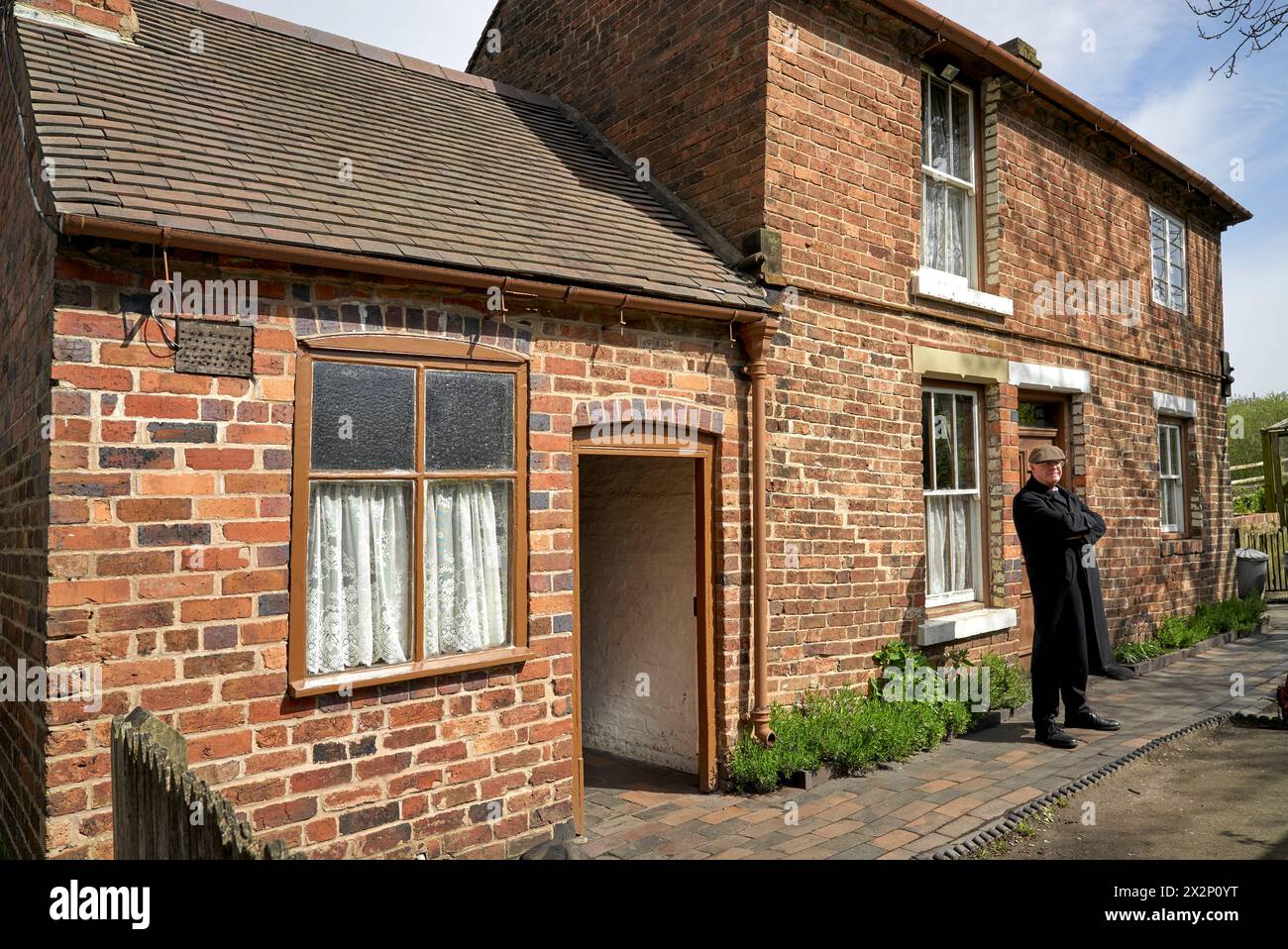 Black Country Museum Dudley. Brick built detached house dating back to ...