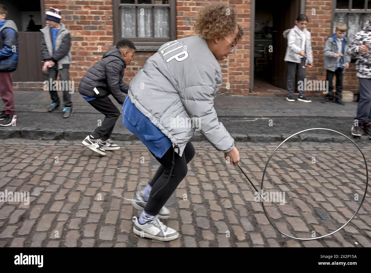 Stick and hoop hi-res stock photography and images - Alamy