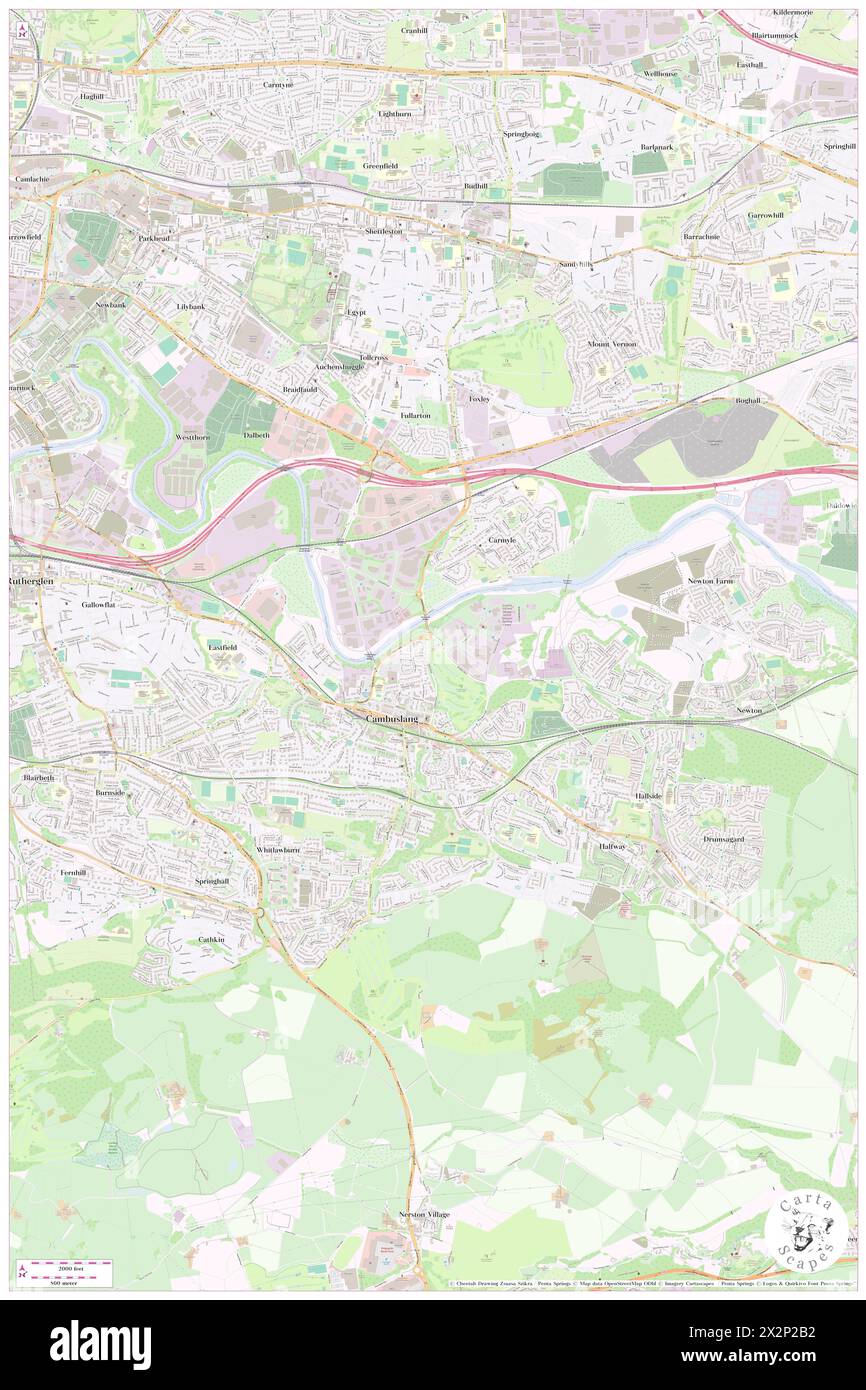 Cambuslang Golf Club, South Lanarkshire, GB, United Kingdom, Scotland ...