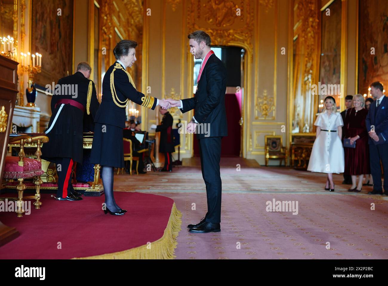 Stuart Broad, from London, Cricketer, is made a Commander of the Order ...