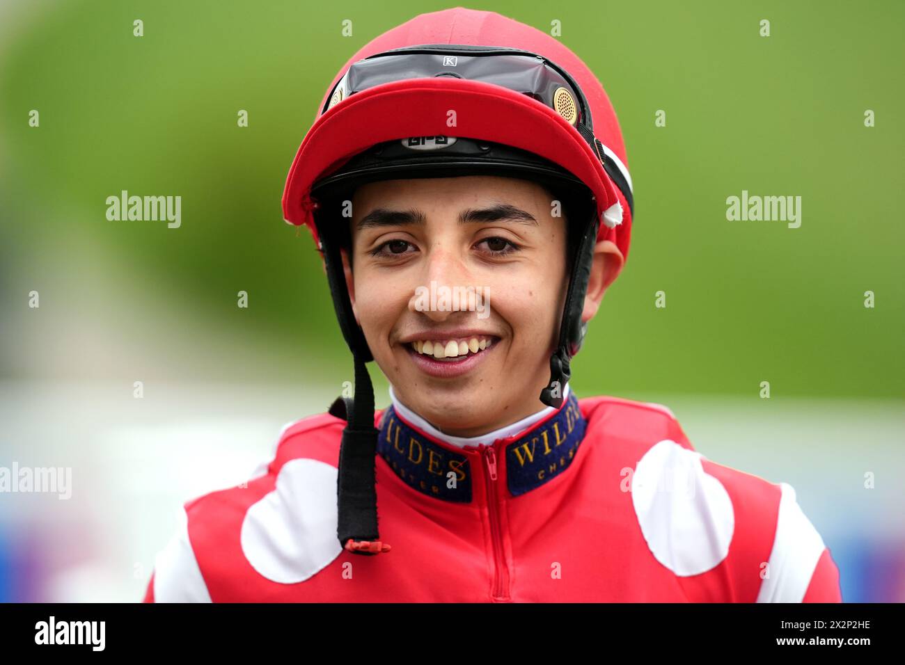 Jockey Mikkel Mortensen after the Weatherbys Global Stallions App Great ...