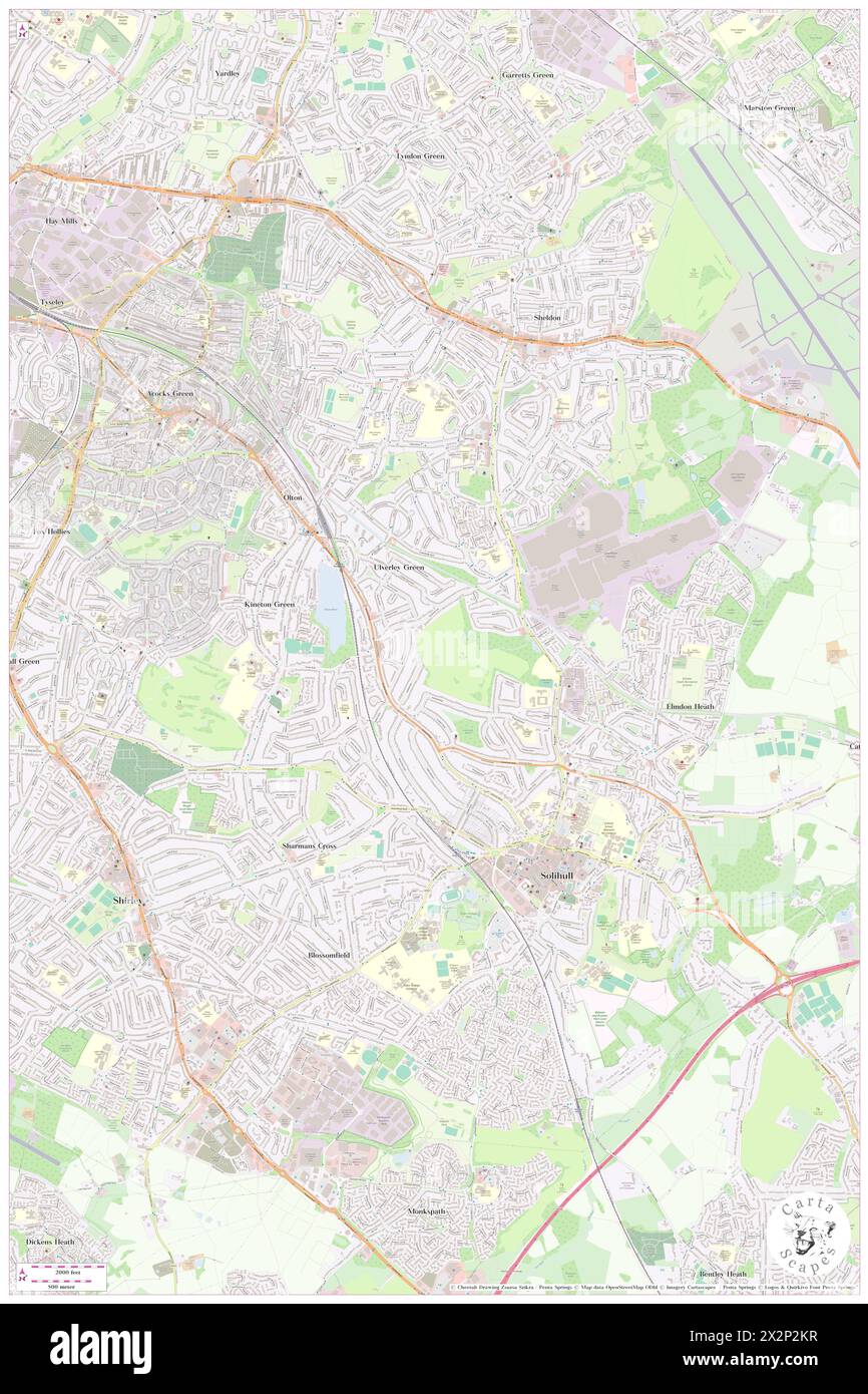 The Olton Golf Club, Solihull, GB, United Kingdom, England, N 52 25' 44 ...