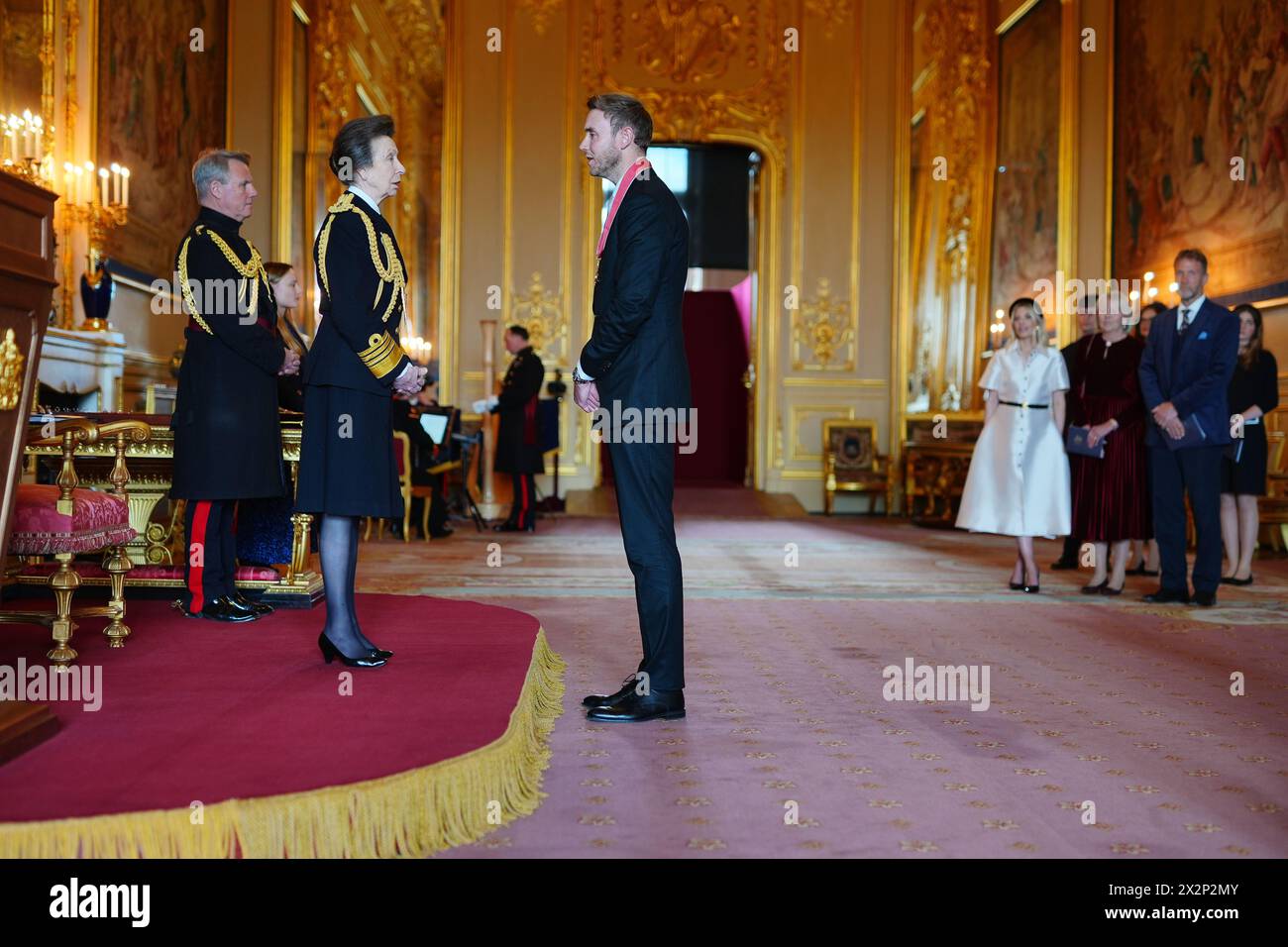 Stuart Broad, from London, Cricketer, is made a Commander of the Order ...