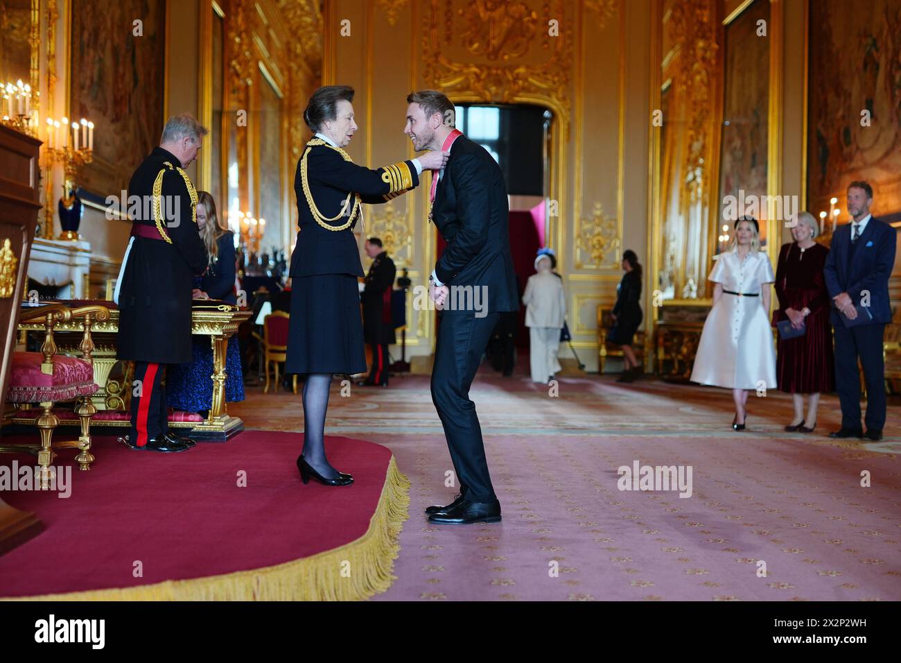 Stuart Broad, from London, Cricketer, is made a Commander of the Order ...