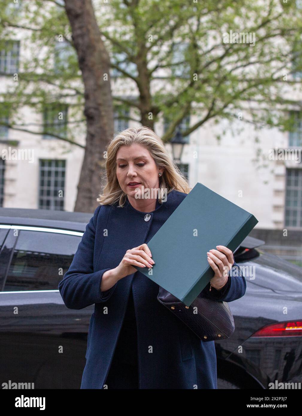 London, UK. 23rd Apr, 2024. Penny Mordaunt MP, Leader of the House of ...