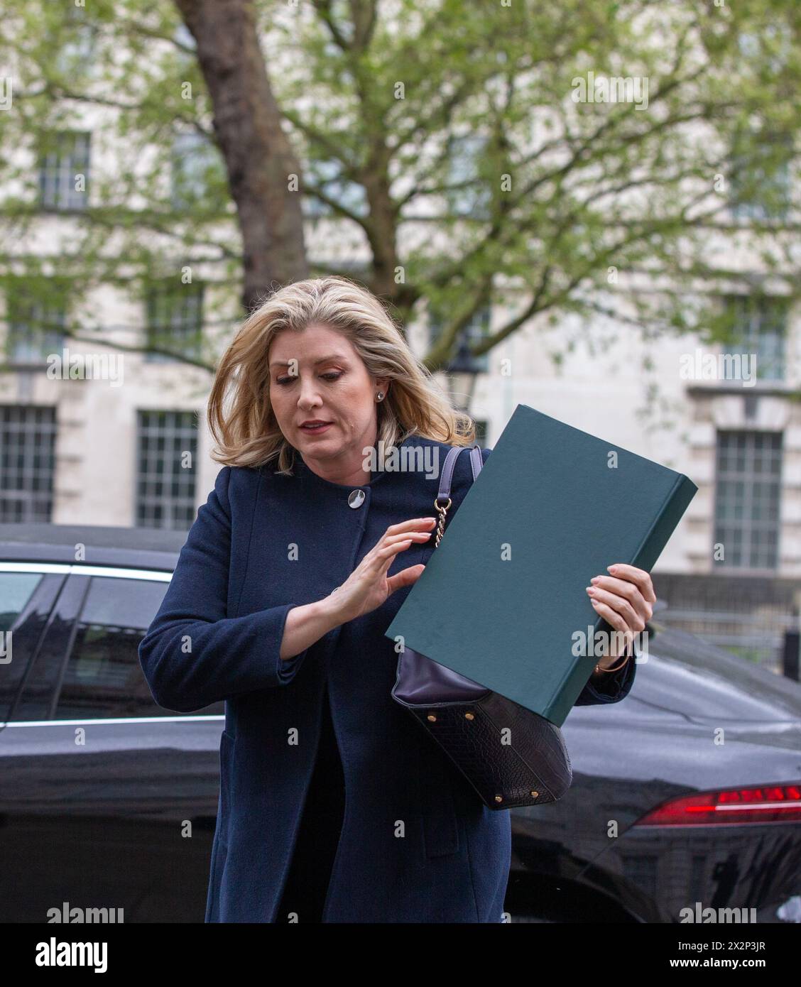 London, UK. 23rd Apr, 2024. Penny Mordaunt MP, Leader of the House of ...