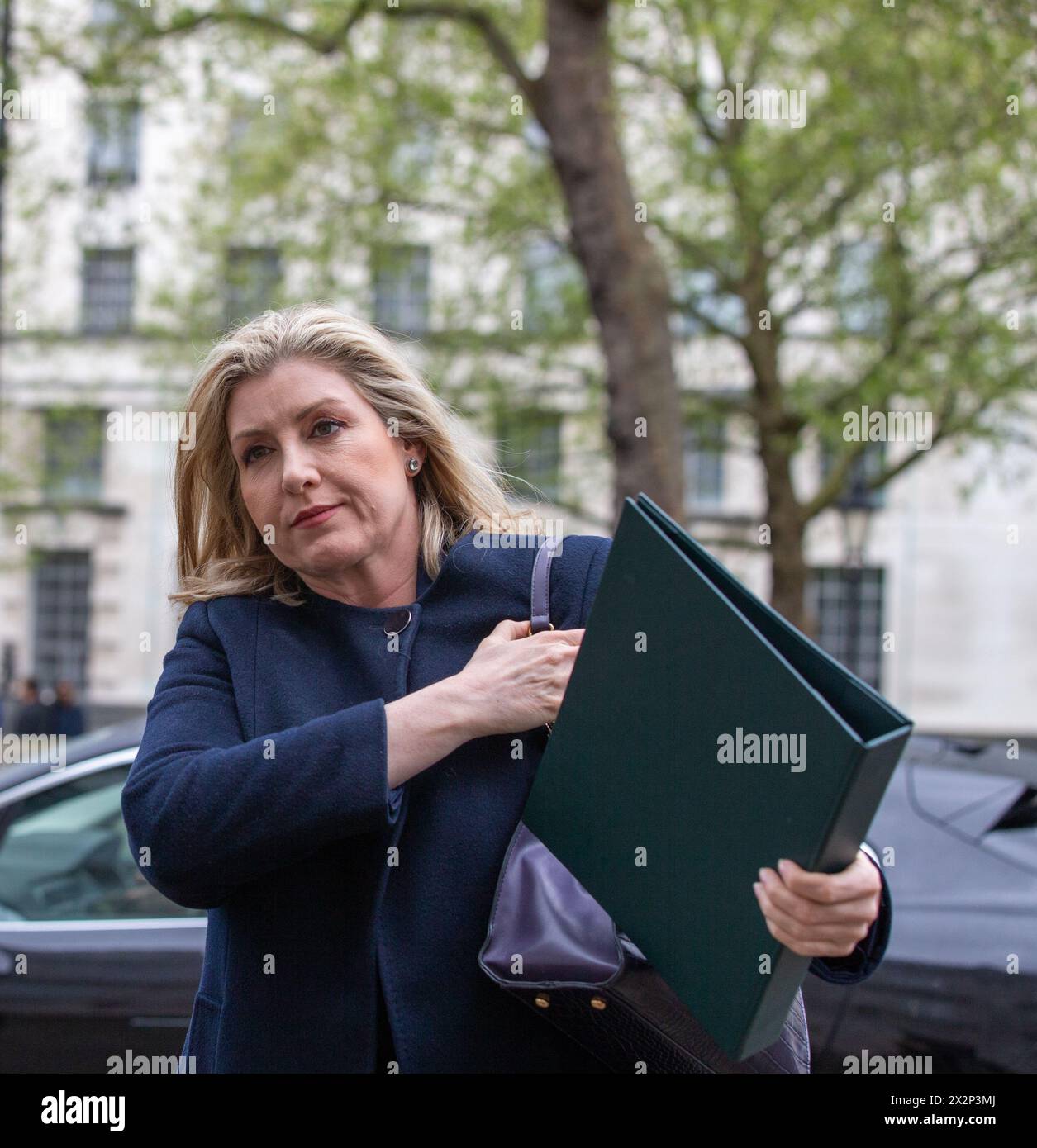 London, UK. 23rd Apr, 2024. Penny Mordaunt MP, Leader of the House of ...