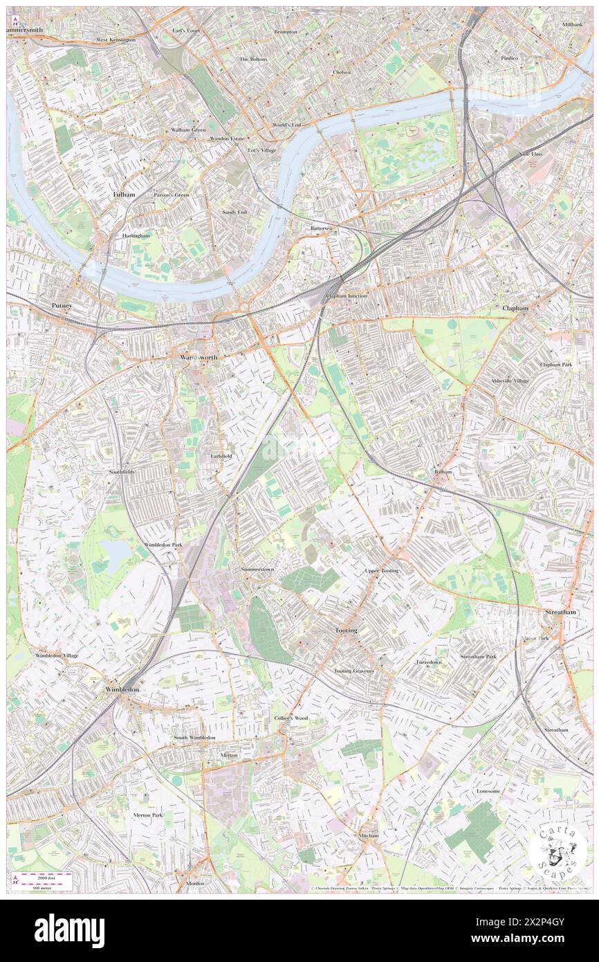 Wandsworth Common, Greater London, GB, United Kingdom, England, N 51 26 ...