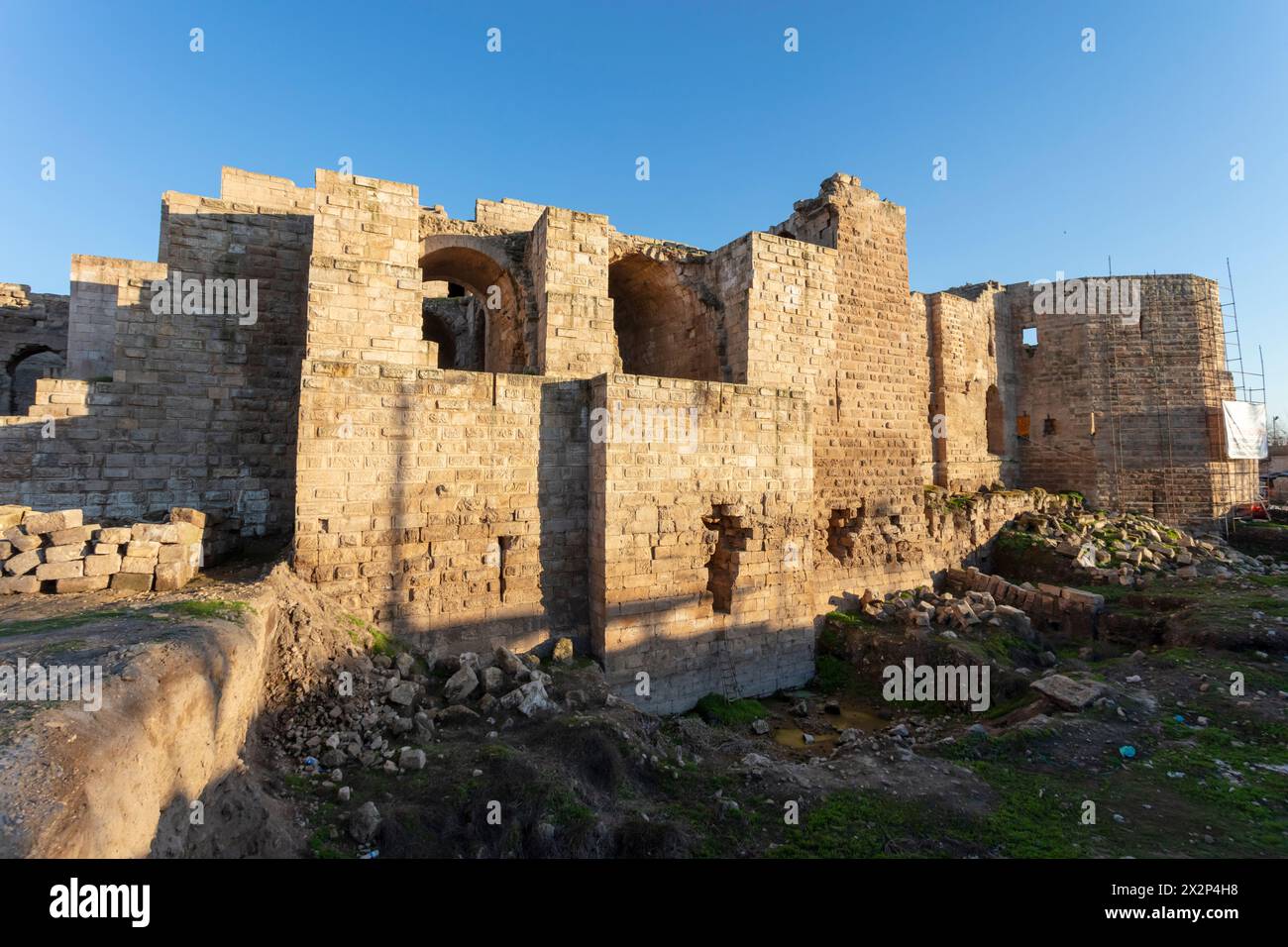 Harran Castle in the upper Mesopotamian city of Harran, Sanliurfa ...