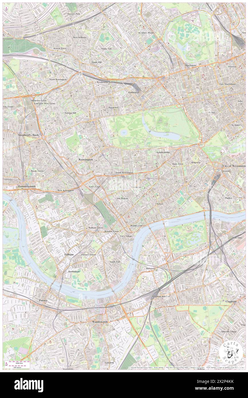 Courtfield, Greater London, GB, United Kingdom, England, N 51 29' 31 ...