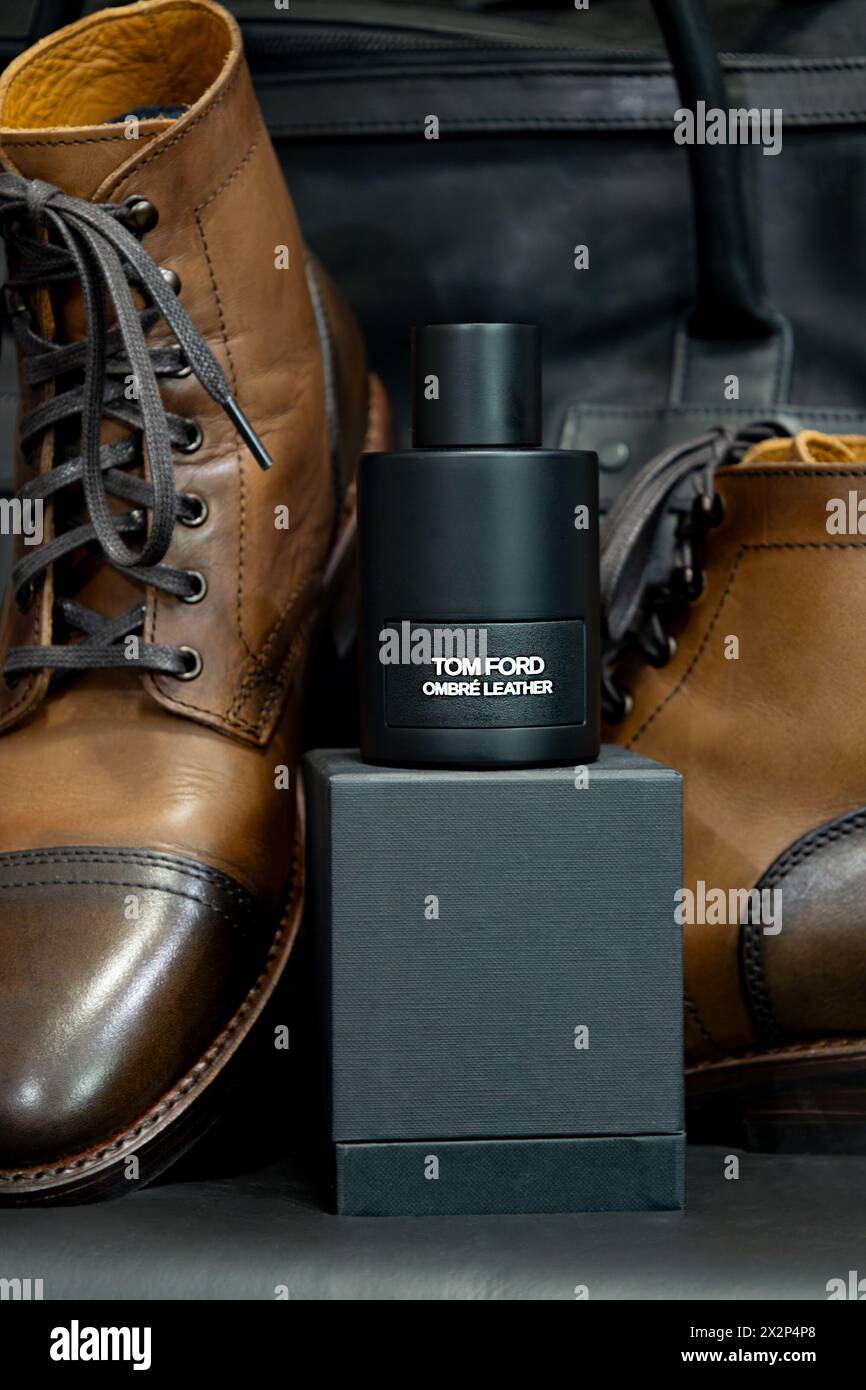 Tom Ford Ombre Leather Stock Photo - Alamy