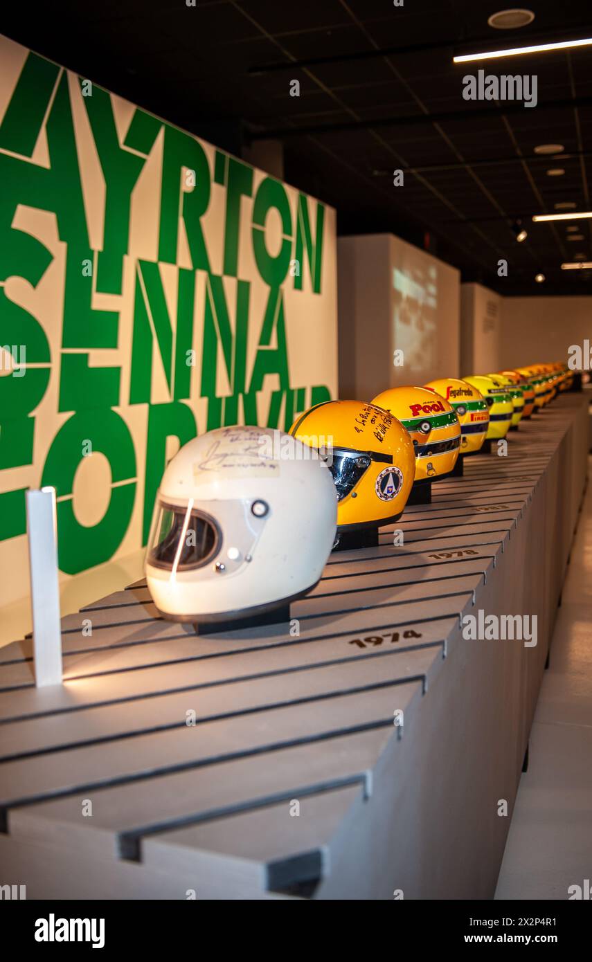 Senna helmet hi-res stock photography and images - Alamy
